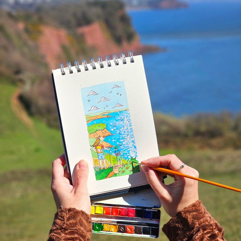 Inspired by the Coast – Laura Wall – The South West Coast Path